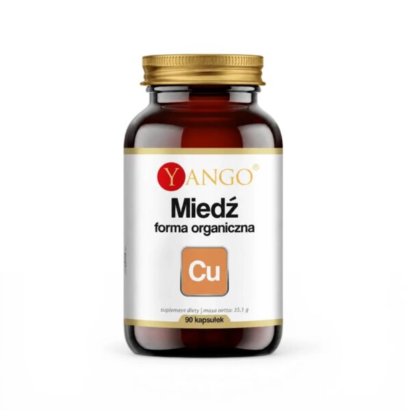Yango Miedź – forma organiczna – 90 kaps. – ANNA KURKOWSKA ...